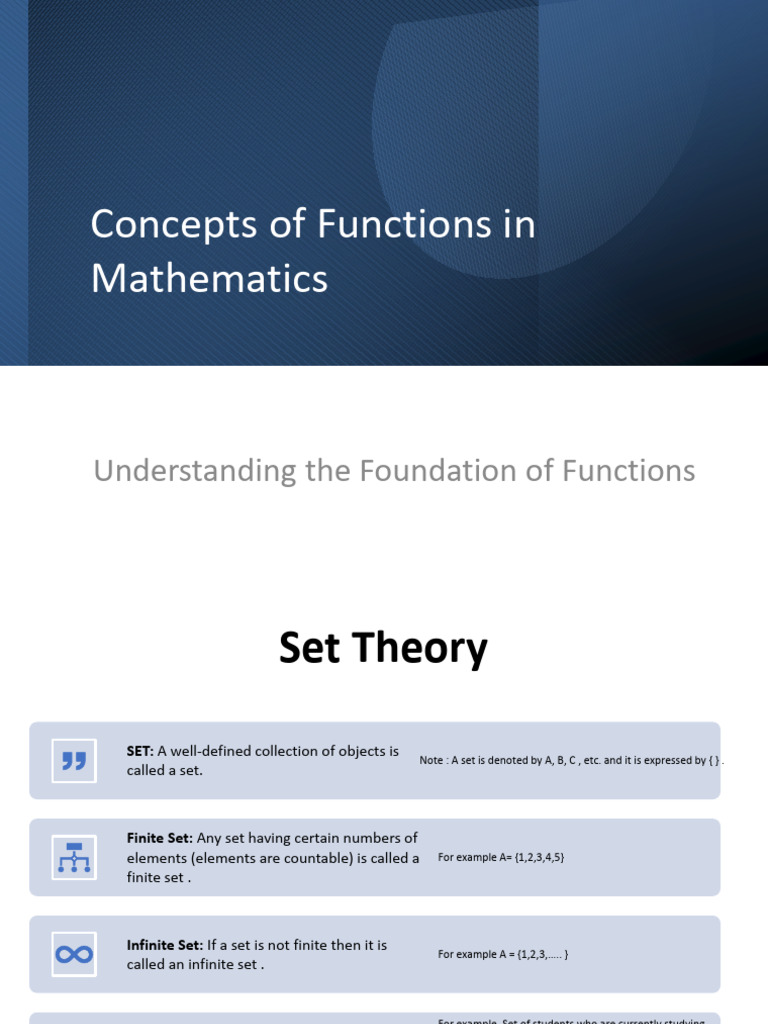 5. Concepts of Functions | PDF | Set (Mathematics) | Function (Mathematics)