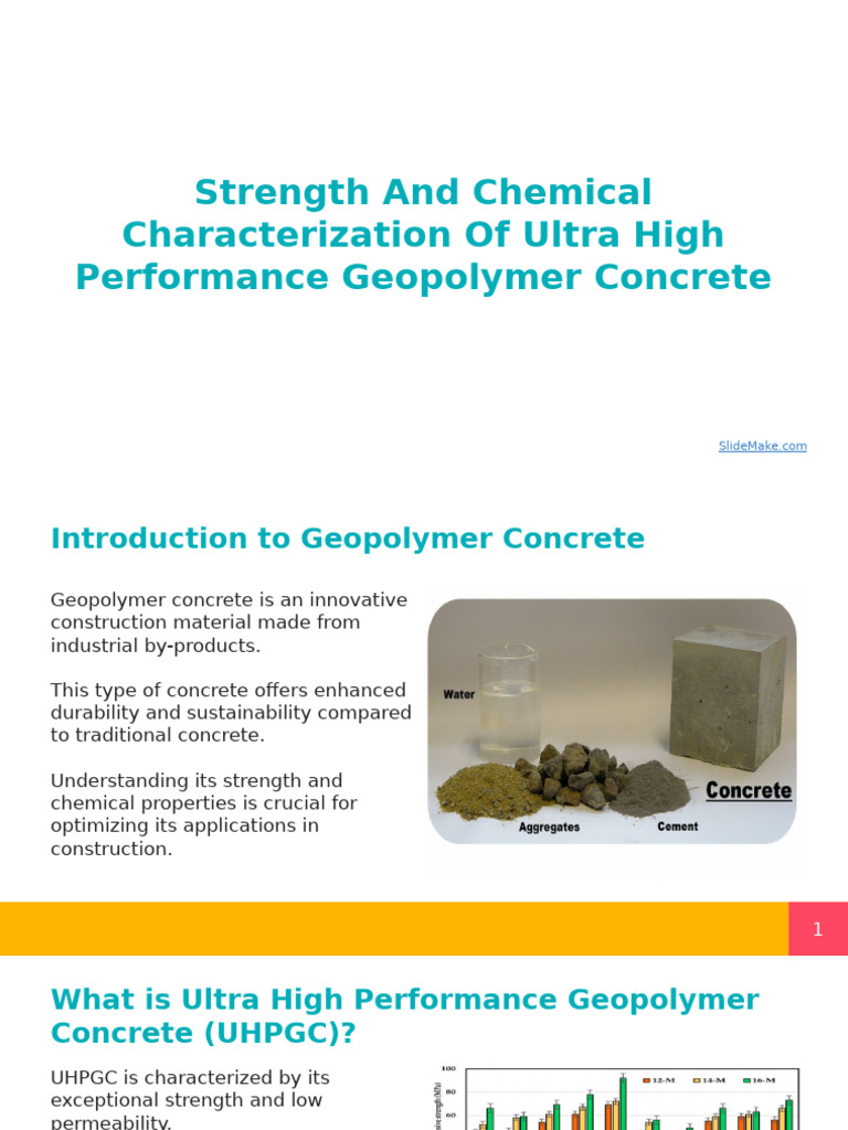 Ultra High Performance Geopolymer Concrete | PDF | Concrete | Materials