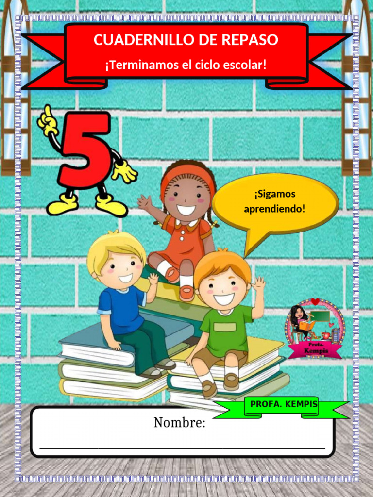 02 de Julio. Cuadernillo de Repaso 5to Grado | PDF
