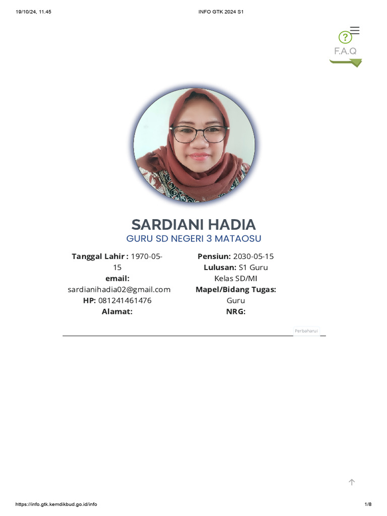 INFO GTK 2024 S1 Sardiani Hadia | PDF