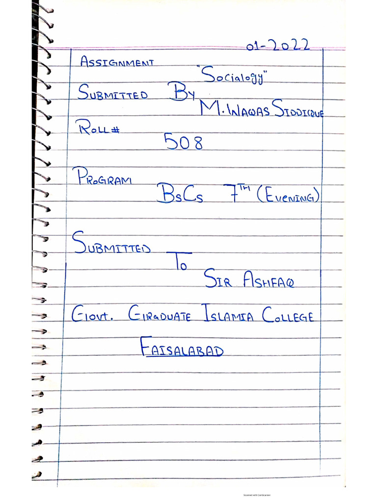 Socialogy Cs 7th | PDF