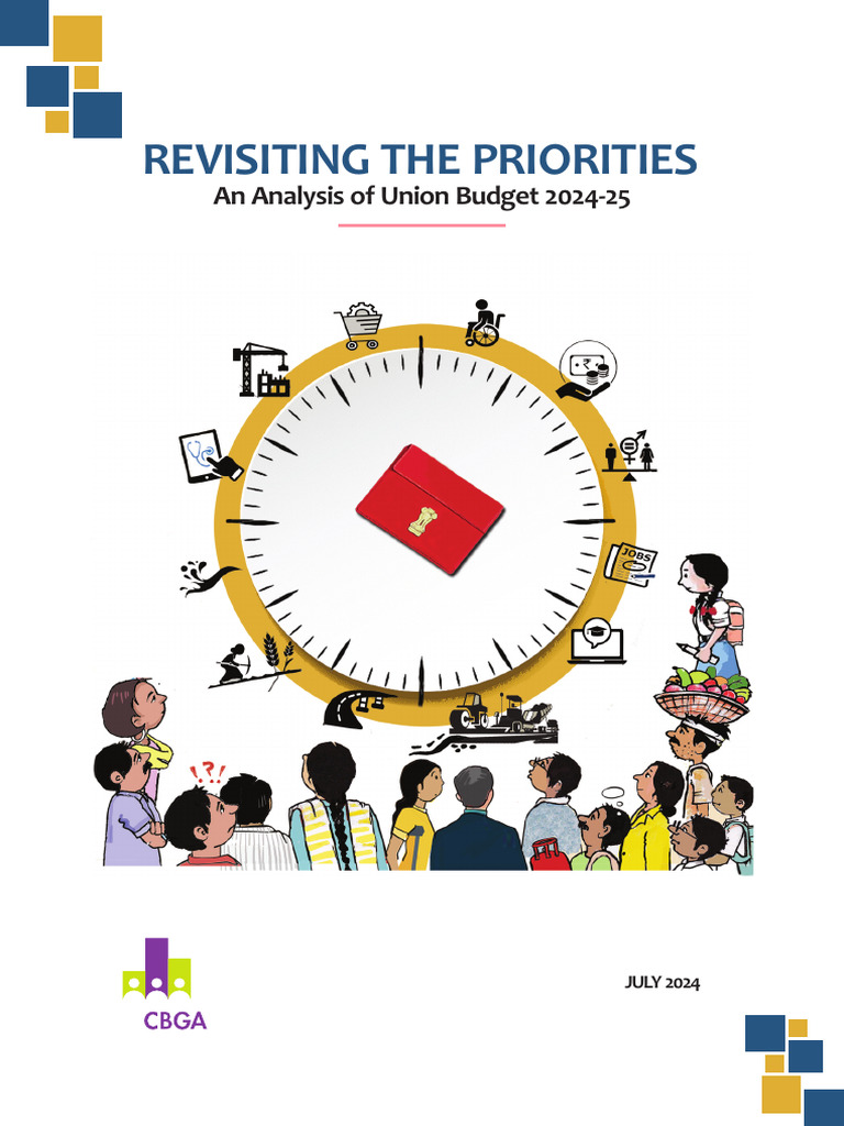 Revisting The Priorities An Analysis of Union Budget 2024 25 | PDF ...