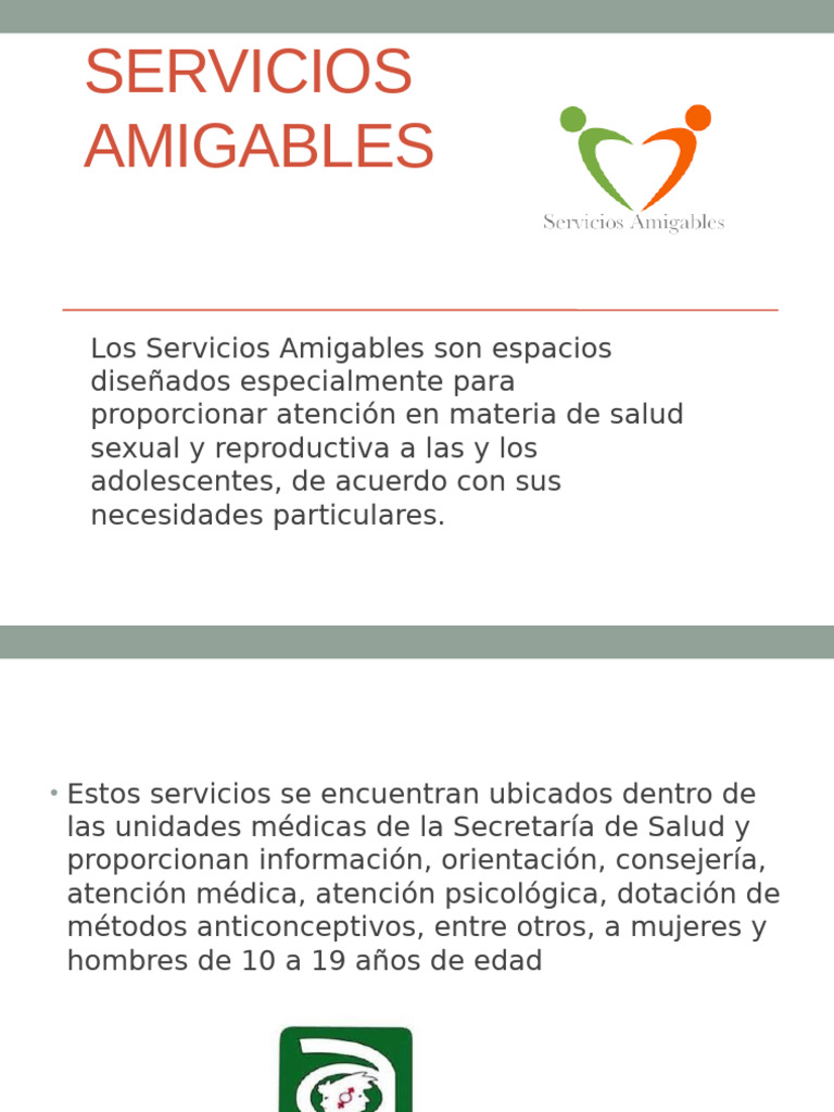 Servicios Amigables | PDF