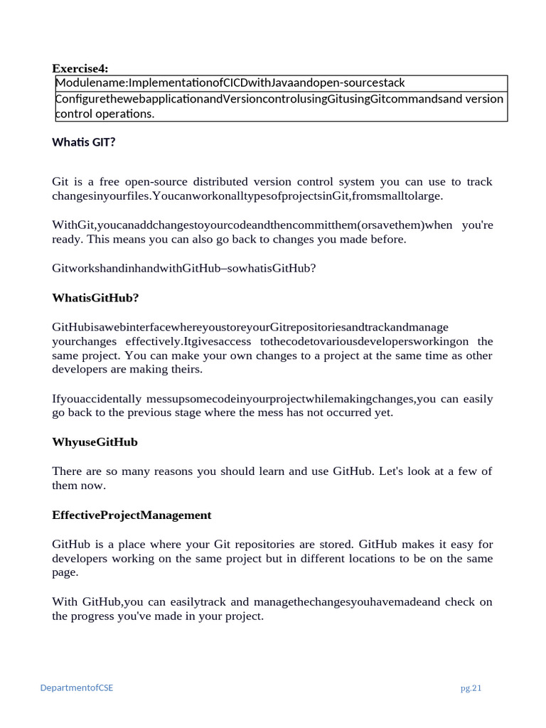 Devops Exercise-4 | PDF | Computer File | Computer Architecture