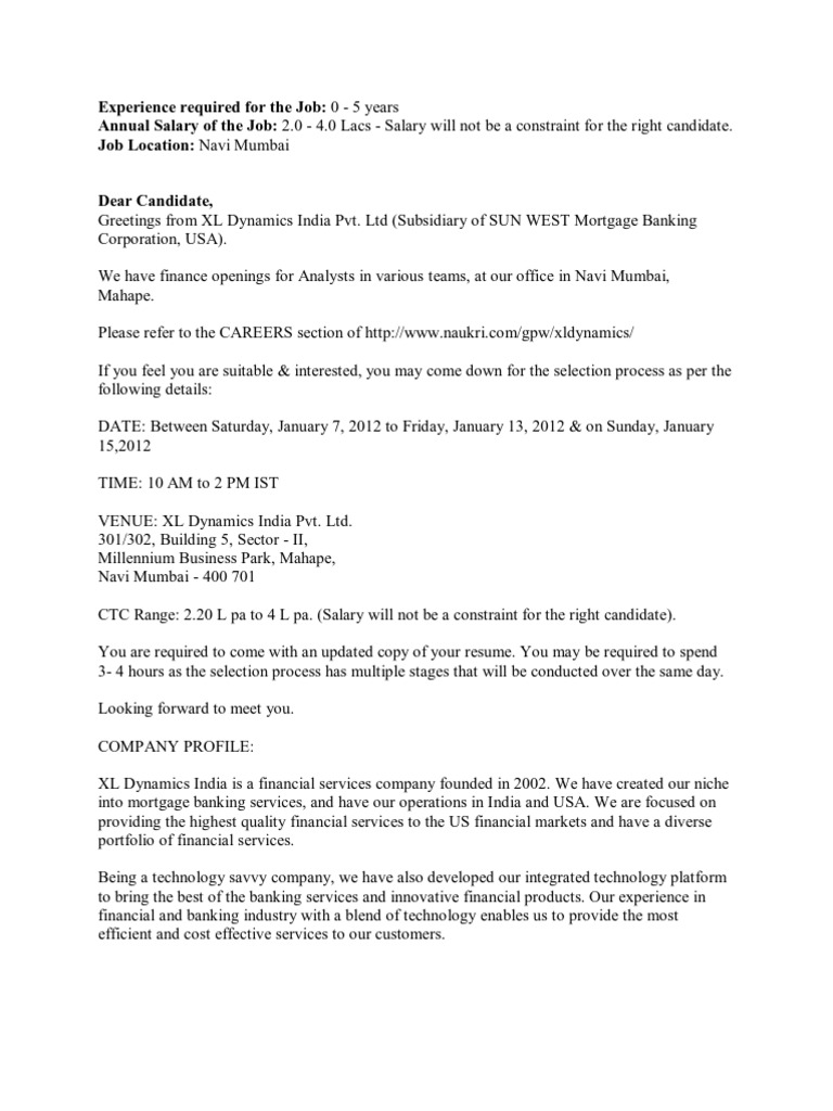 XL Dynamics India Pvt Ltd Overview | PDF