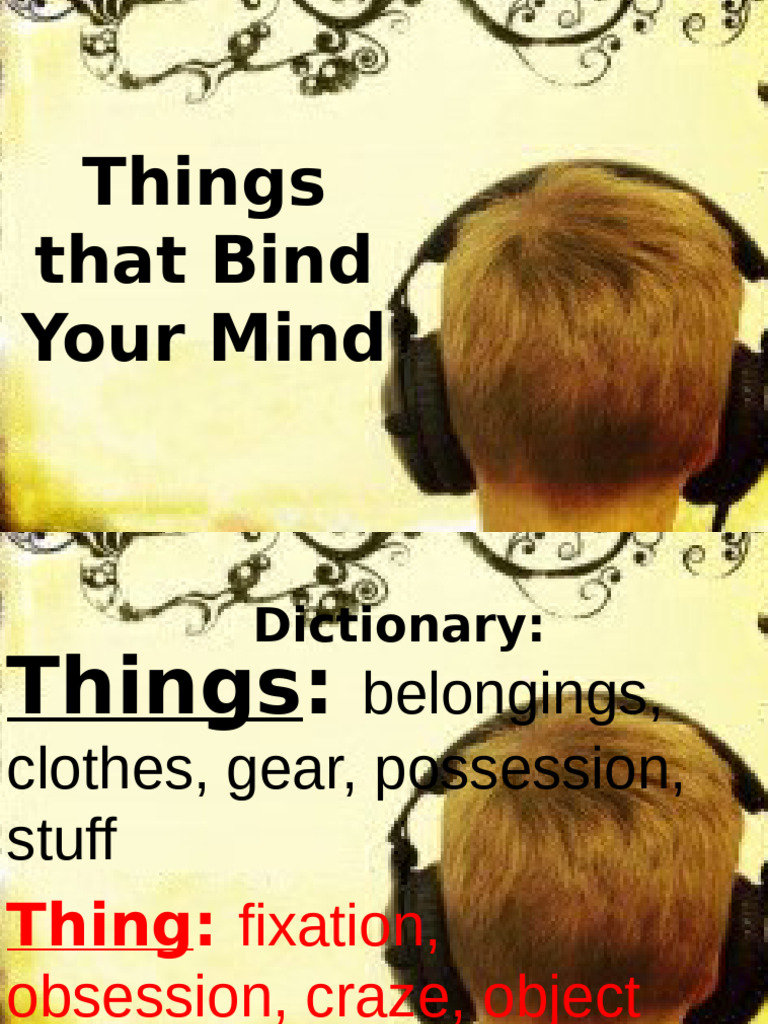 2024 Things That Bind Your Mind | PDF | Armor Of God | Kurt Cobain