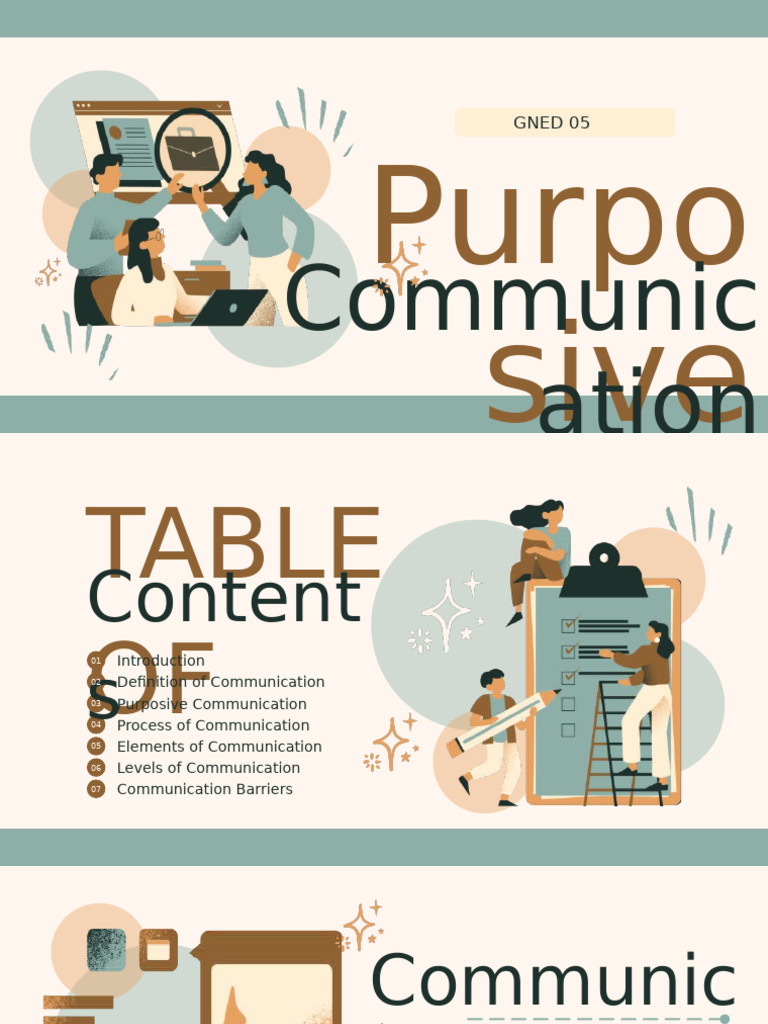 Gned 05 Lesson 1 Communication | PDF | Communication | Interpersonal ...