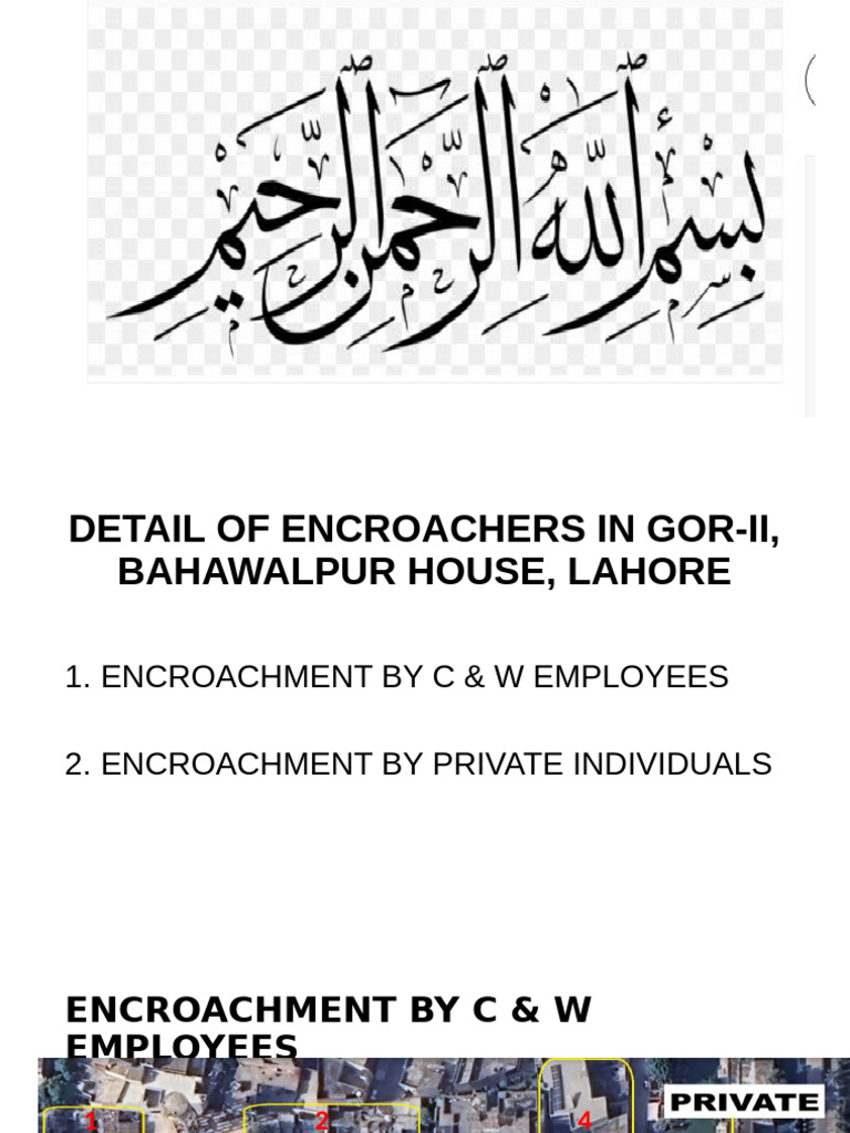 Final Encroachment Presentation | PDF | Negotiation