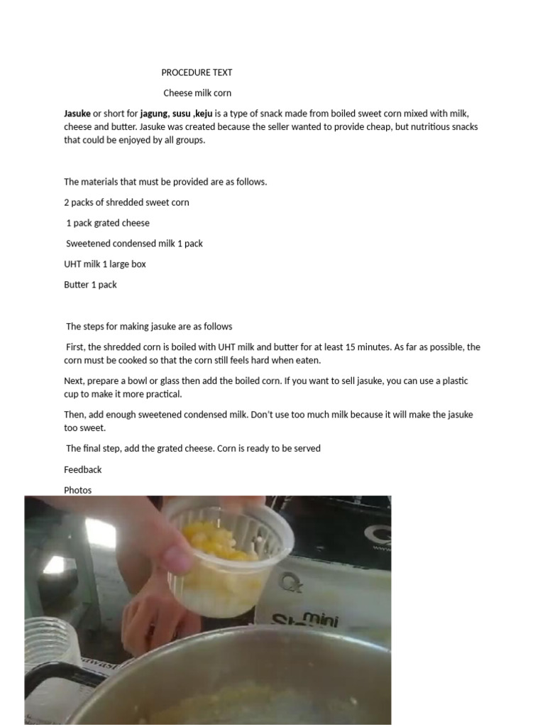 How to Make Jasuke Snack Recipe | PDF | Wellness | Technology & Engineering