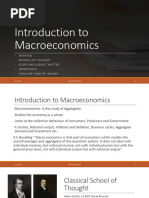 Class 12 Economics Chapter 1 | PDF | Macroeconomics | Economics