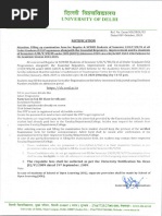 DU Examination Wing Contact Details | PDF