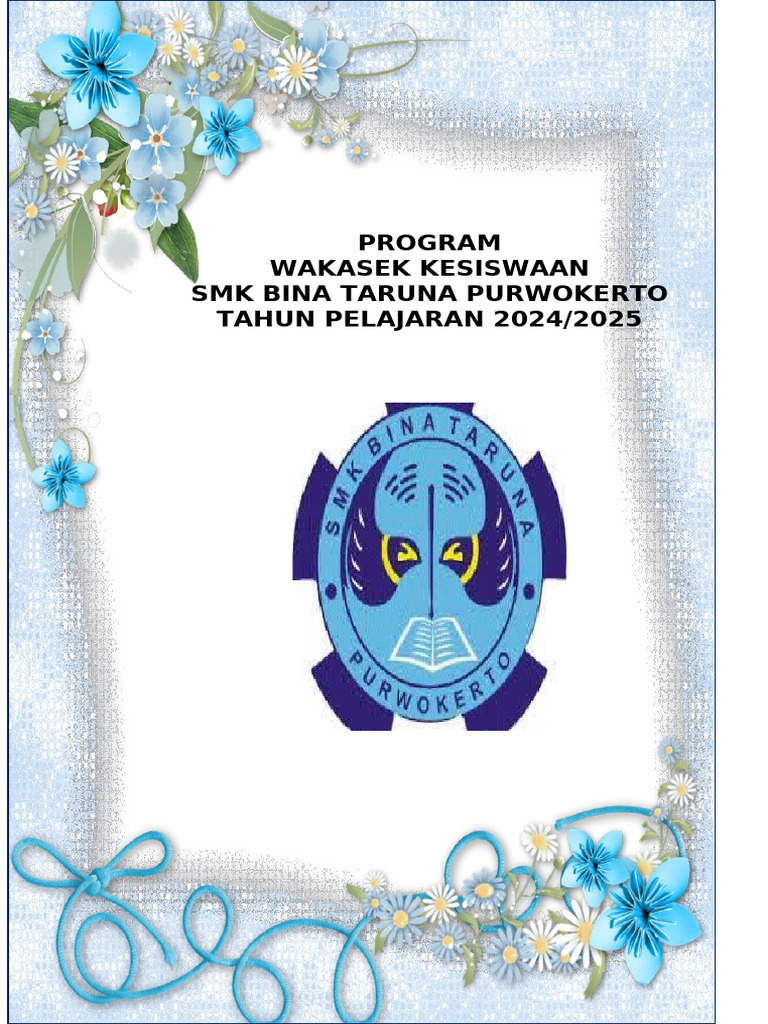 Proker Kesiswaan 2024-2025 | PDF | Karier & Perkembangan