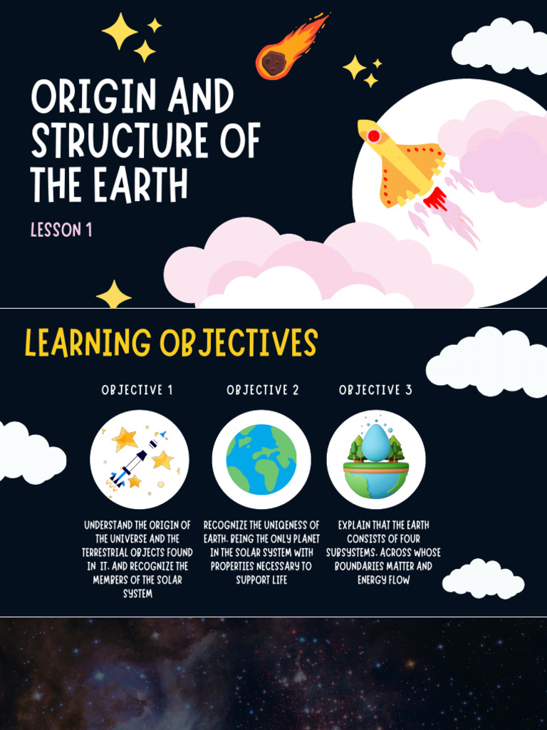 Els Lesson 1.1 Universe | PDF | Comet | Universe