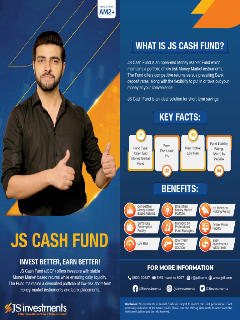 JS Cash Fund | PDF | Money Market Fund | Personal Finance