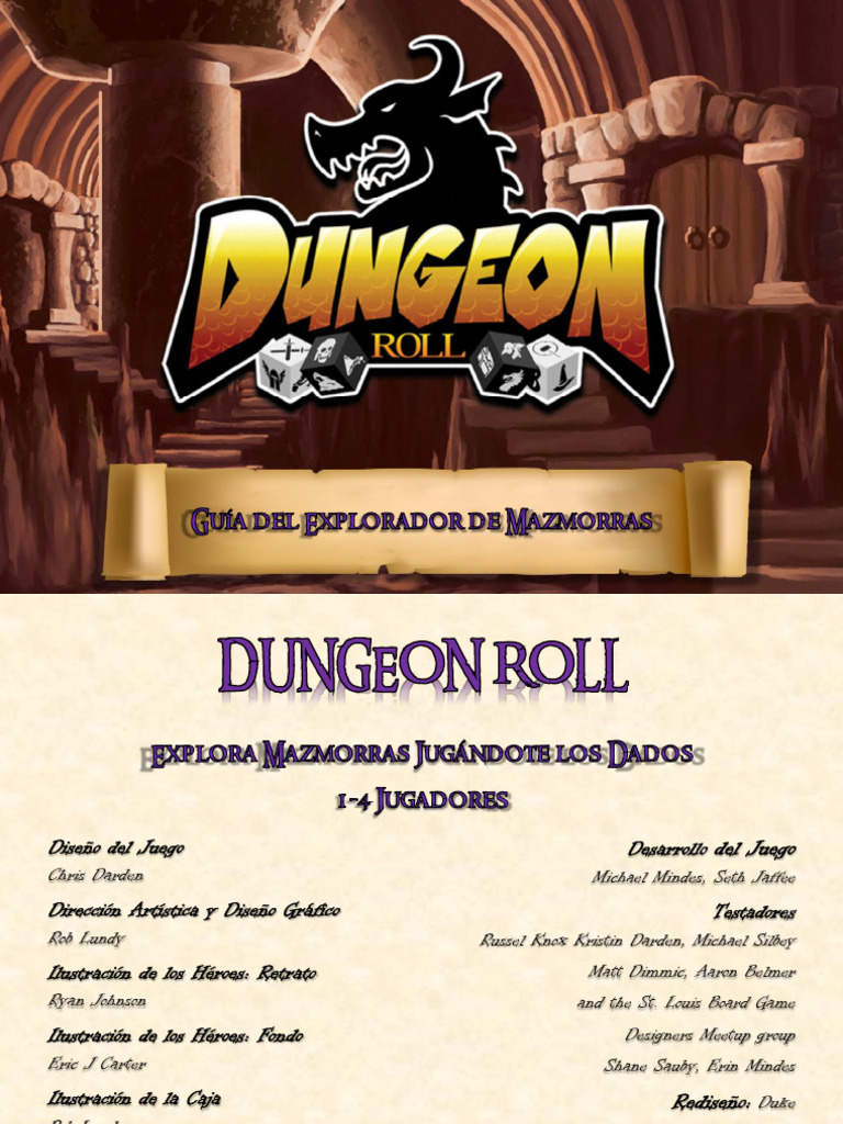 Reglas de Dungeon Roll | PDF