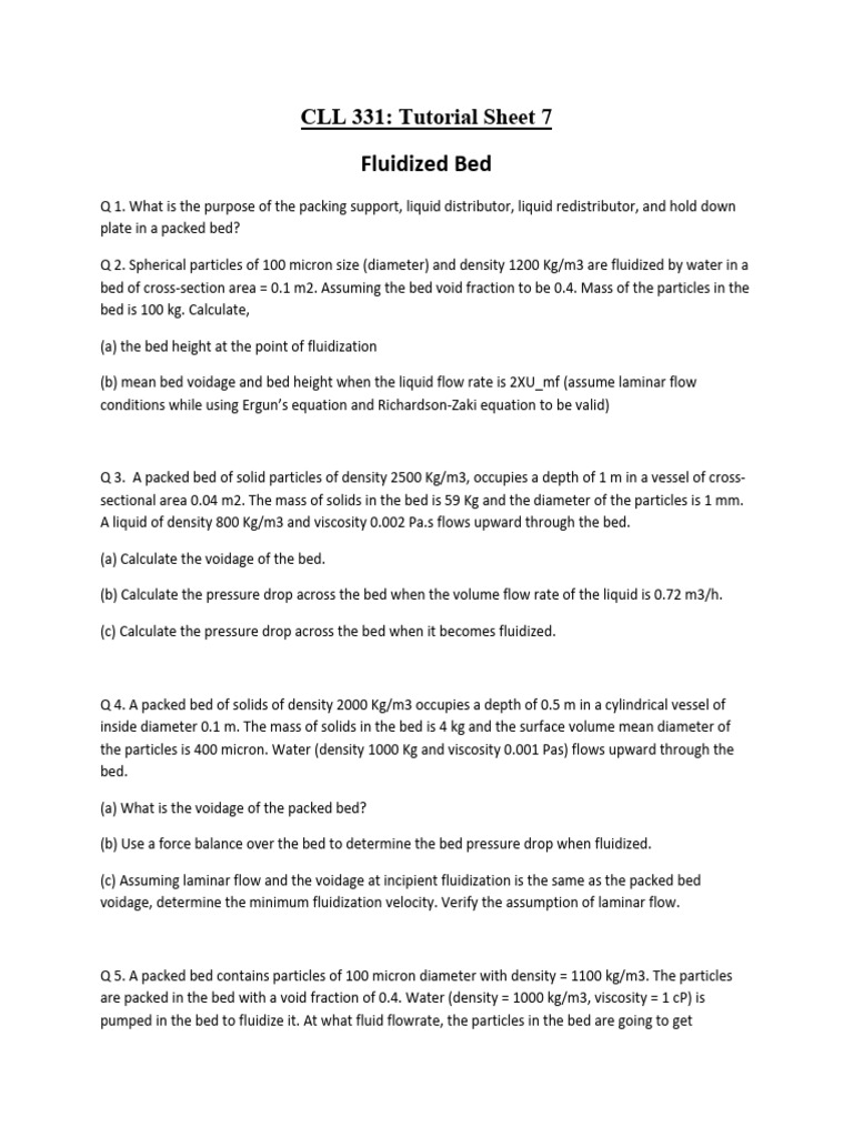 Tutorial 7 - 2024 | PDF | Science & Mathematics