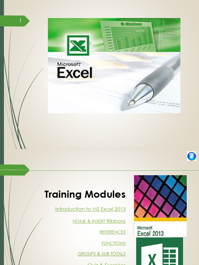 Excel 2013 Basics for Beginners | PDF | Microsoft Excel | Chart