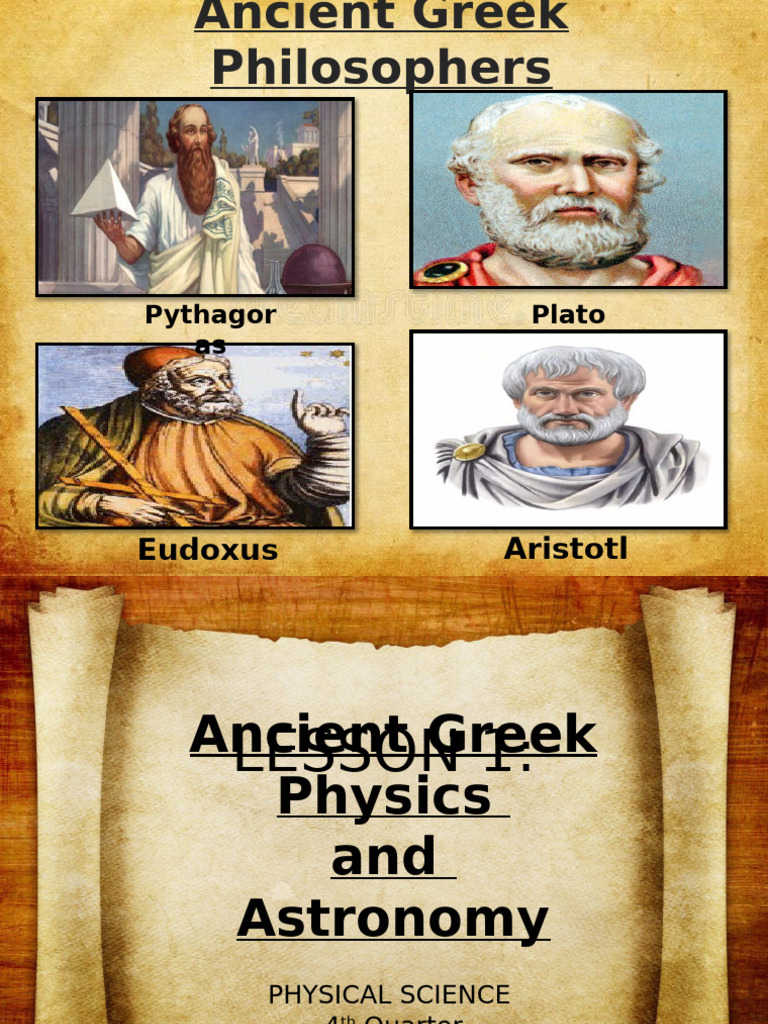 Ancient Greek Astronomy Models | PDF | Universe | Astronomy