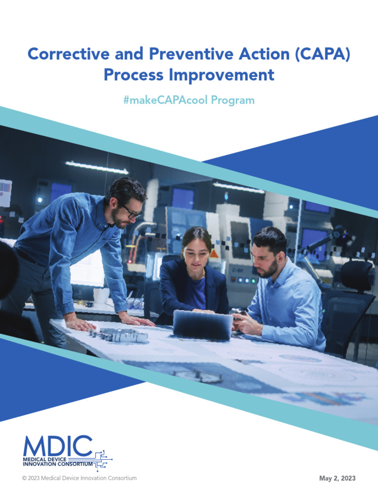 CAPA Process Improvement Framework | PDF | Risk | Medical Device