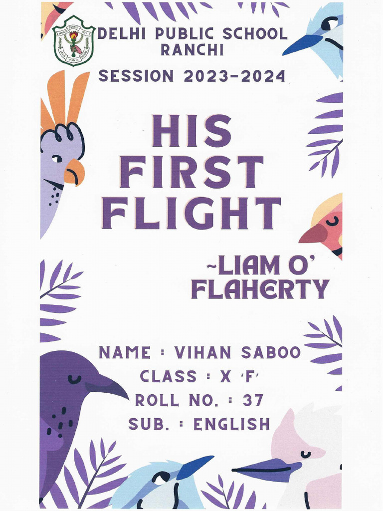 His First Flight | PDF