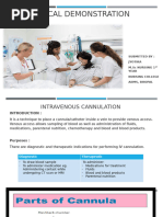 Intravenous Cannulation IV OSCE Guide | PDF | Intravenous Therapy | Medical Specialties