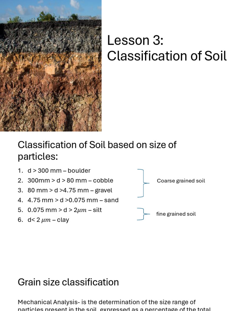 Soil Classification in Civil Engineering | PDF | Civil Engineering ...