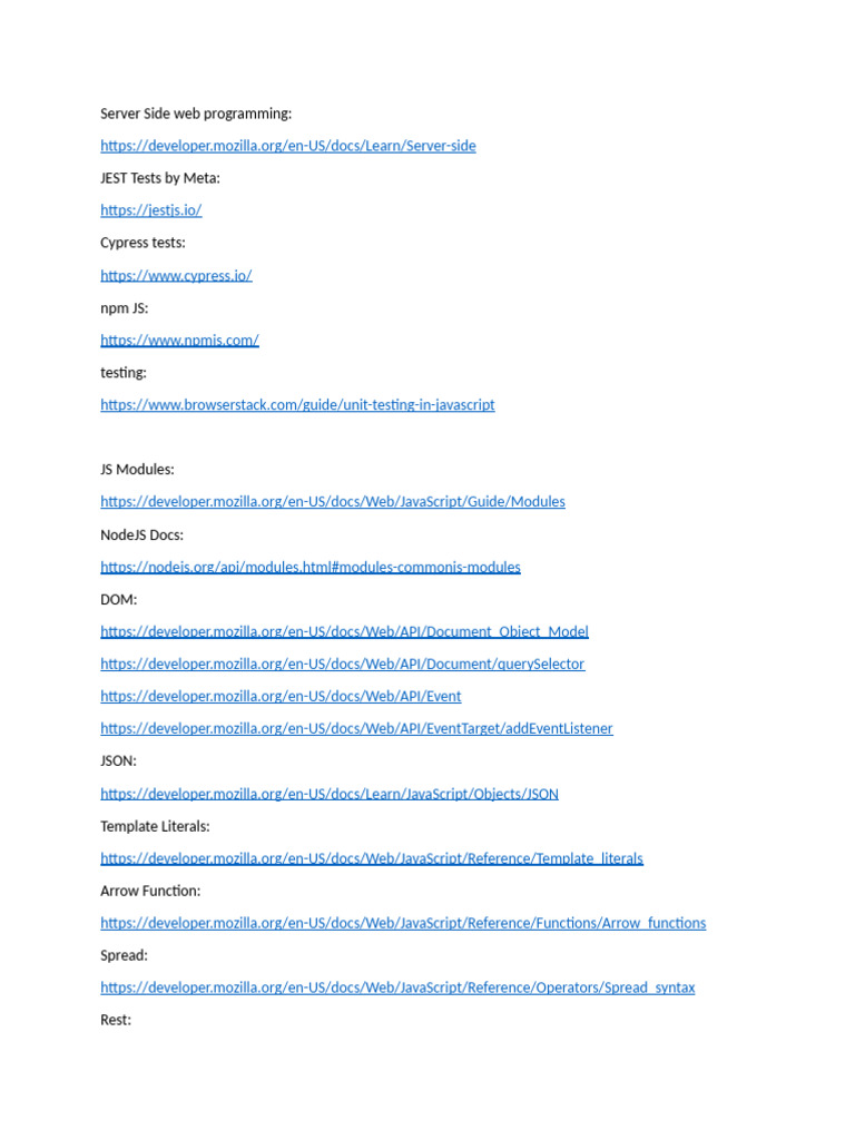 JS Resources | PDF | Programming Paradigms | Software Development
