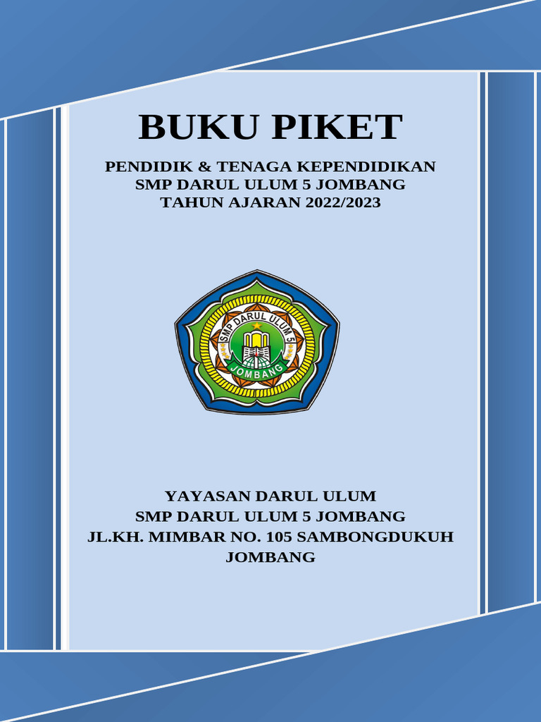 Cover Buku Piket | PDF