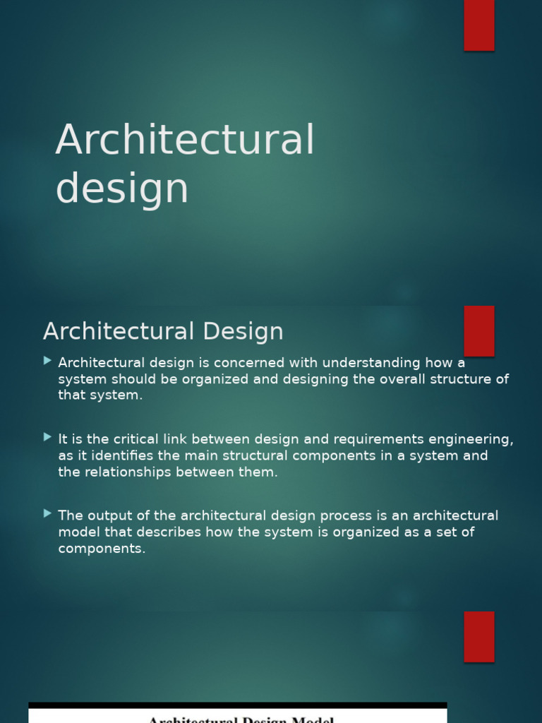 Architectural Design Final | PDF | System | Client–Server Model