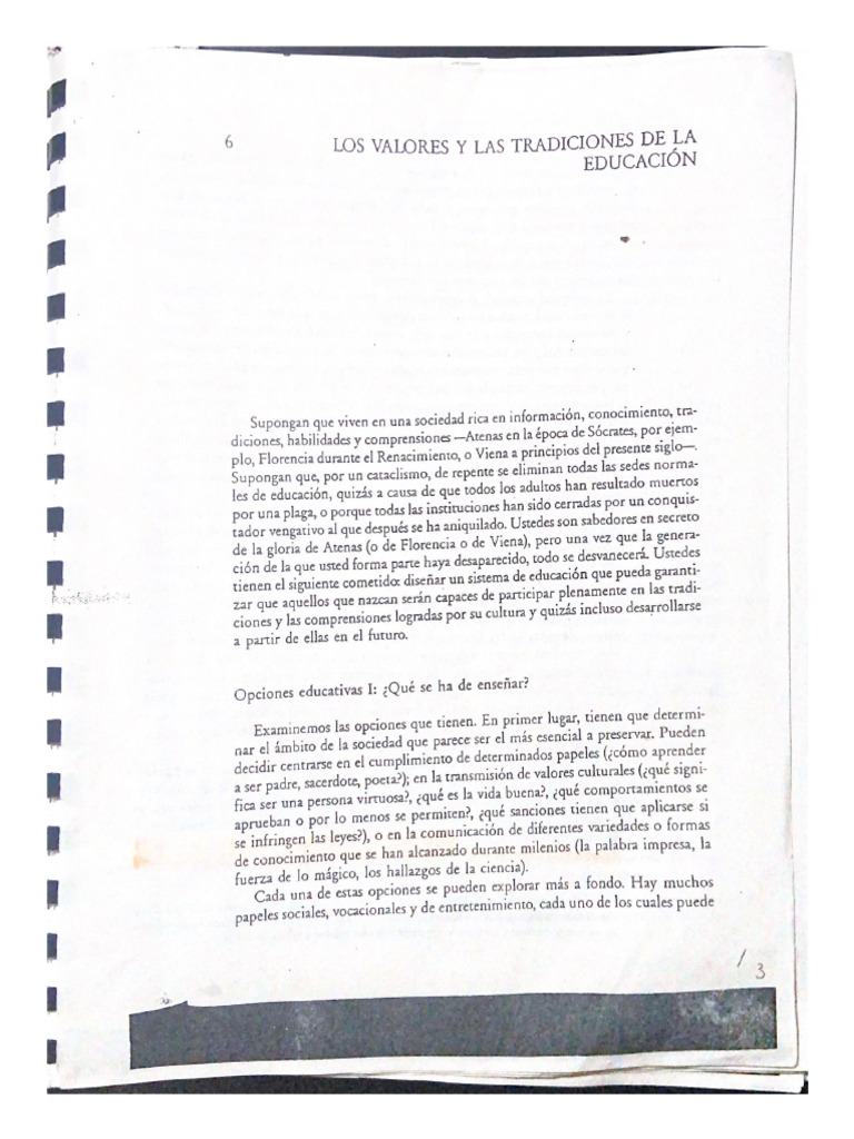 Los Valores y Las Tradiciones de La | PDF