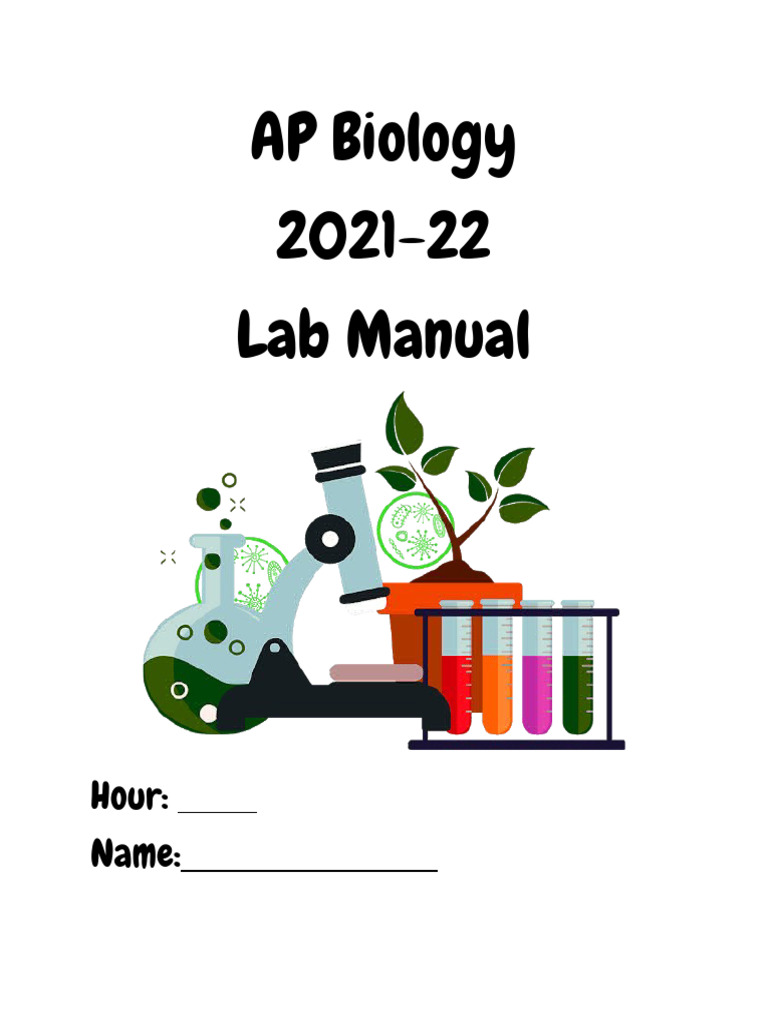 AP Biology Lab Manual Overview | PDF | Dna Replication | Primer ...