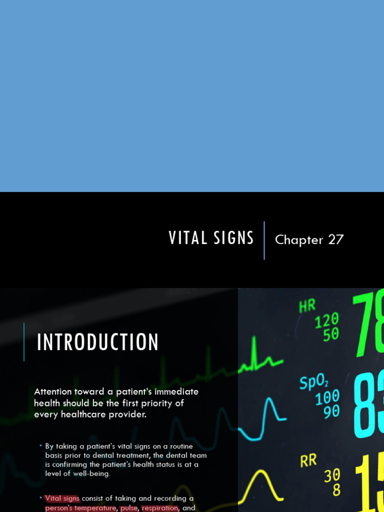 Understanding Vital Signs in Dentistry | PDF | Ventricle (Heart ...