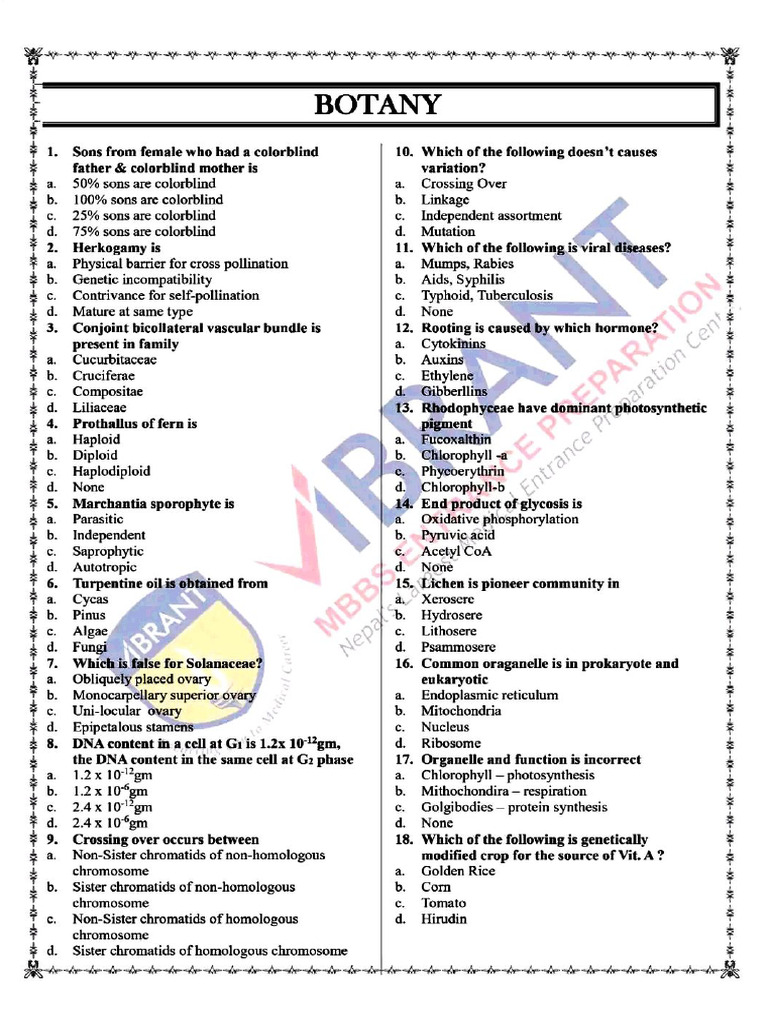 CEE 2023 (MBBS) - Target of 200 CEE | PDF