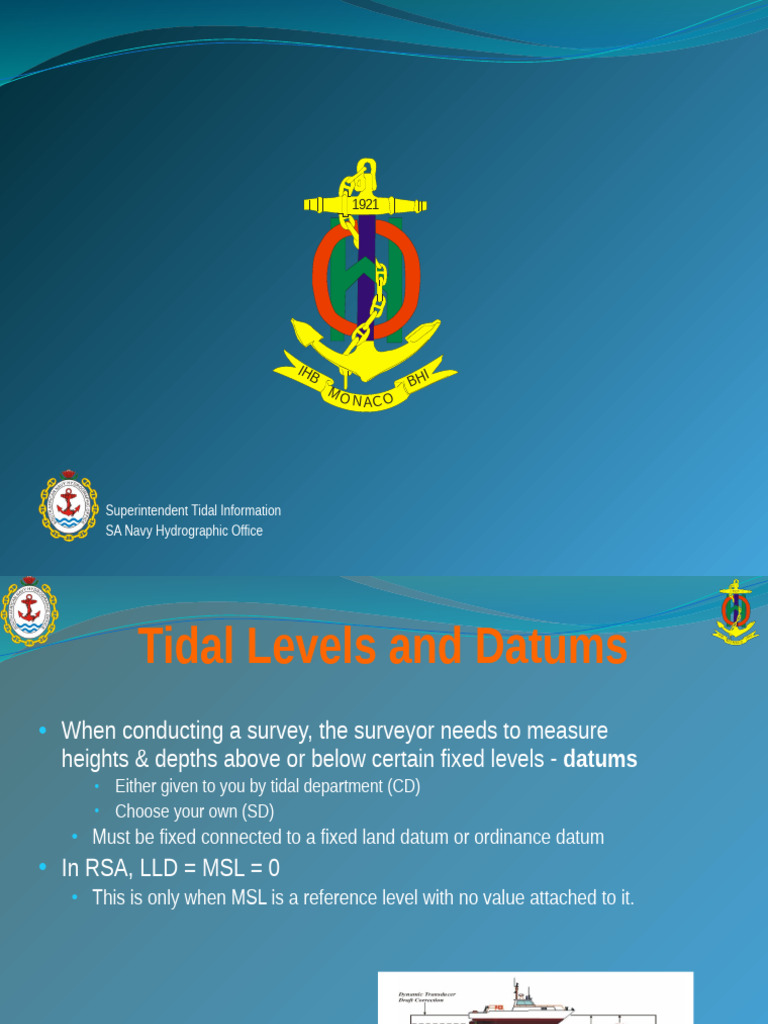 Advanced - Tides and Water Level - Levels and Datums | PDF | Tide | Sea Level