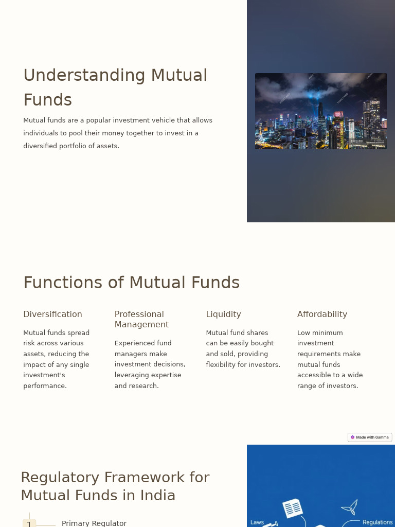 Understanding Mutual Funds in India | PDF | Investing | Mutual Funds