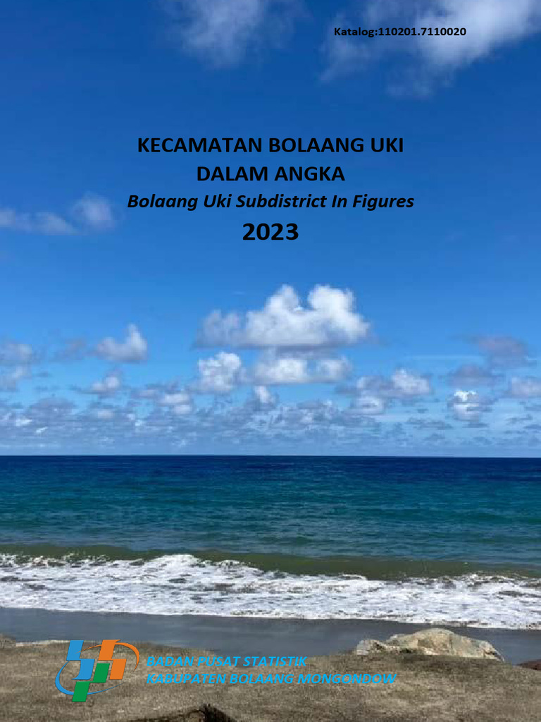 Kecamatan Bolang Uki Dalam Angka 2023 | PDF