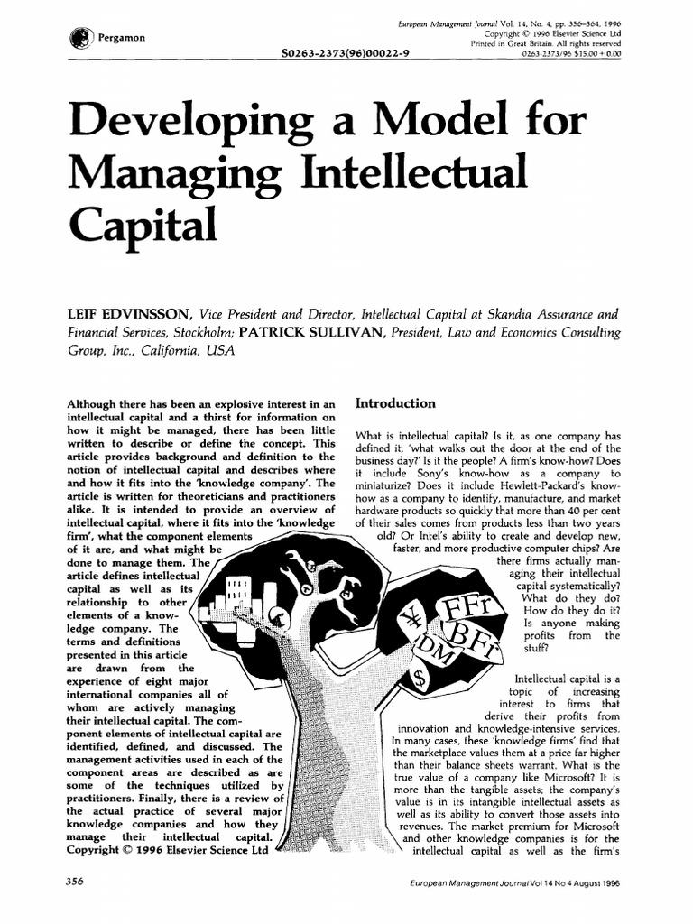 Developing_a_model_for_managing_intellec | PDF | Capital (Economics ...