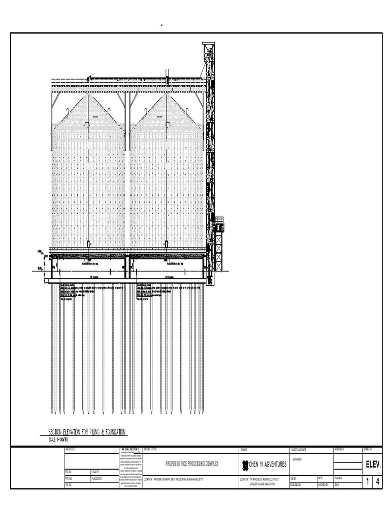 Elev - 1-4 - Section | PDF