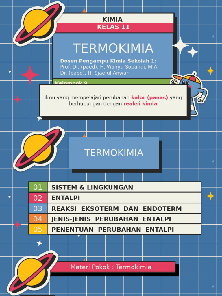 Materi Kelompok 9 Termokimia | PDF