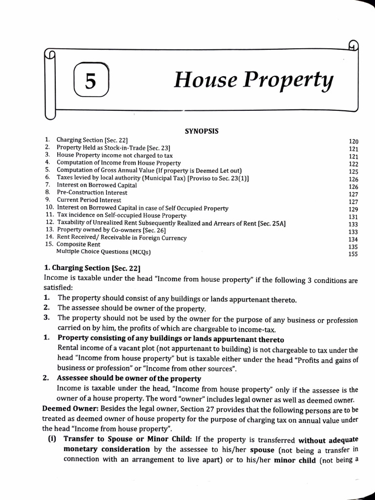 House Property 1 | PDF