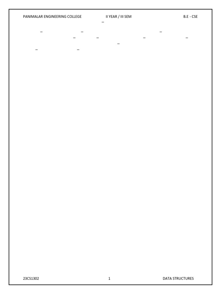 Unit I List Stack Queue Updated 26 7 24 Pdf Queue Abstract Data Type Pointer