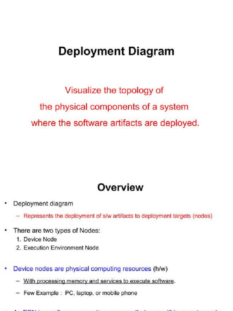 Deployment Diagram | PDF