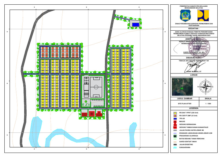 SitePlan After Monsel | PDF