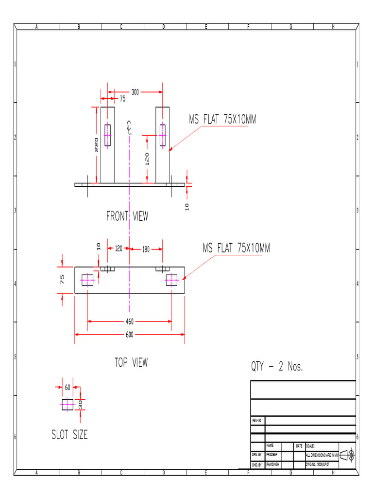 Locking Drawing Model | PDF