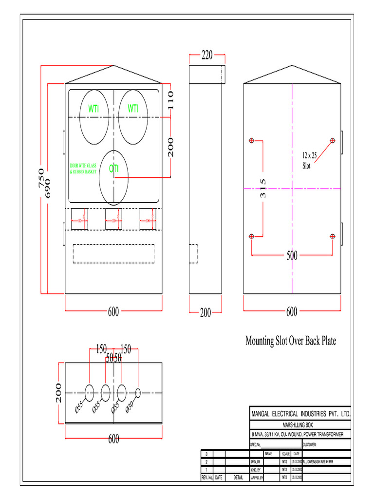 Marshalling Box - Model | PDF