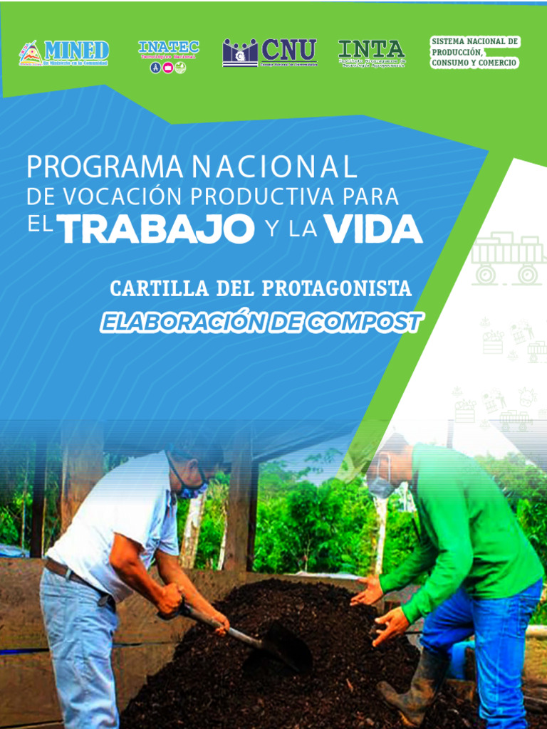 Cartilla Formato Elaboración de Compost | PDF | Compost | Suelo