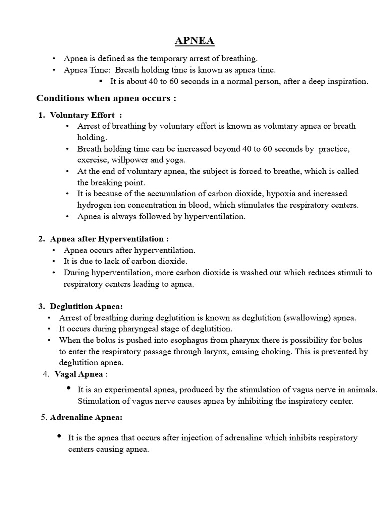 Apnea Dyspnea Cyanosis Asphyxia | PDF | Apnea | Respiratory Diseases