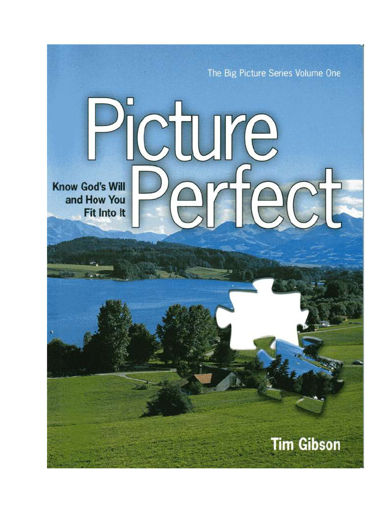 Picture Perfect - Rev Tim Gibson | PDF | Salvation | Jesus