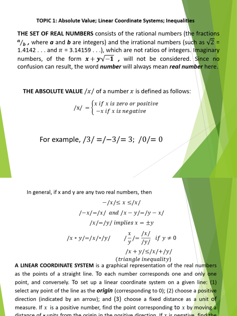 Inequalities and Functions | PDF | Real Number | Numbers