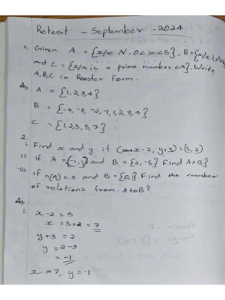 Maths Assignment | PDF